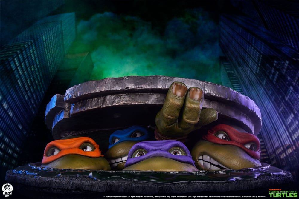 Teenage Mutant Ninja Turtles Diorama Statue 1/1 Underground - PCS ...