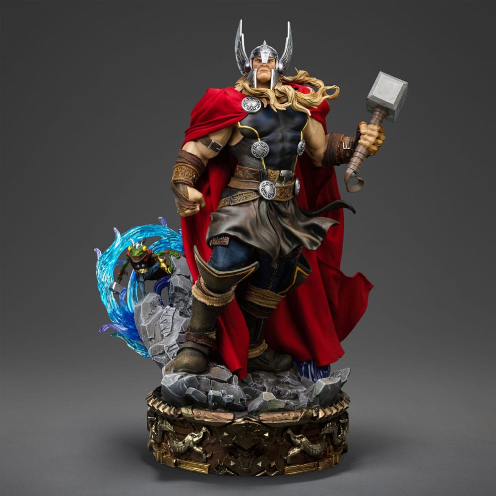 Marvel statuette Legacy Replica 1/4 Thor Unleashed - IRON STUDIOS ...