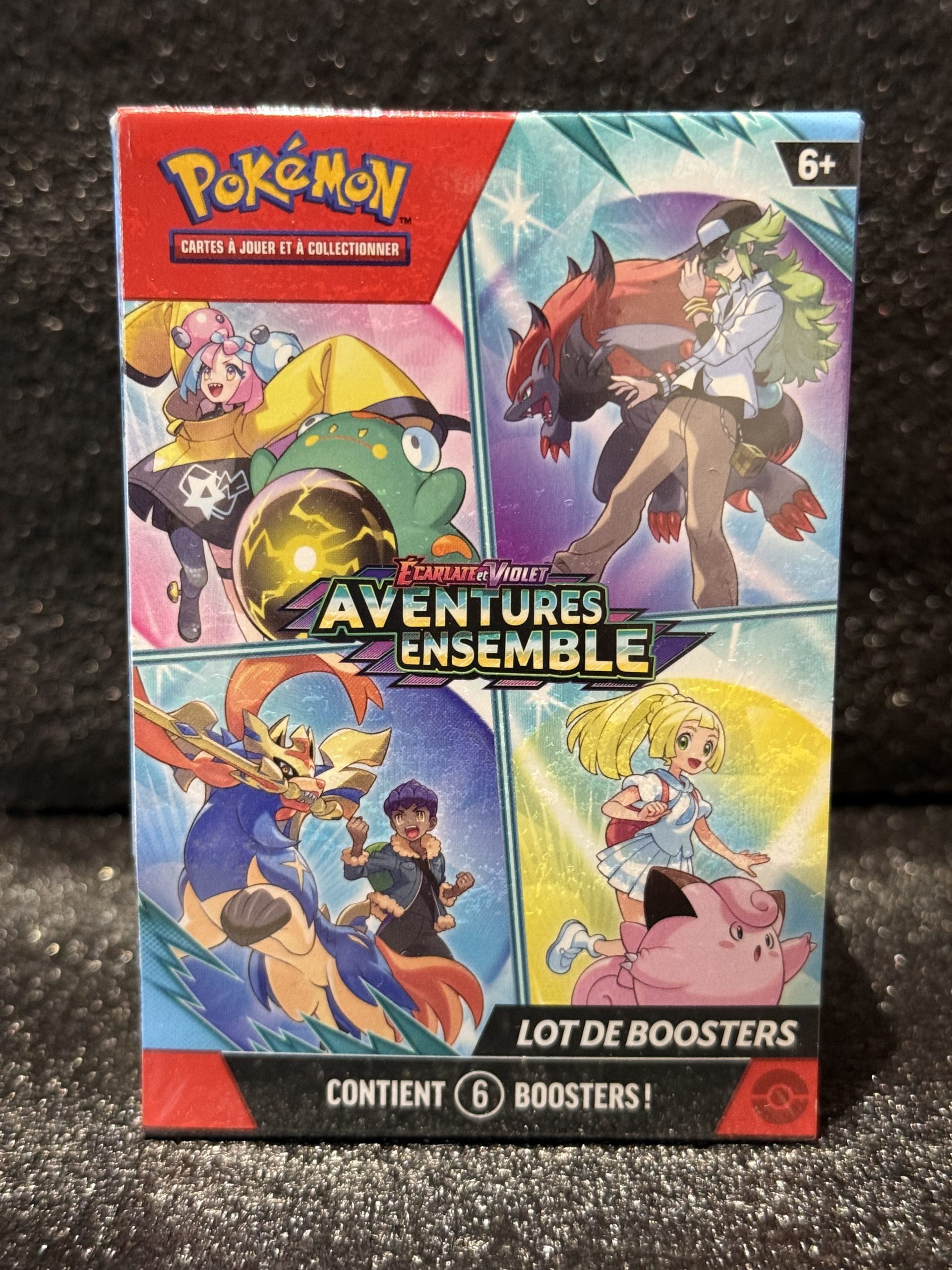 POKEMON - BUNDLE 6 BOOSTERS E&V AVENTURES ENSEMBLE 8 - Hobby One