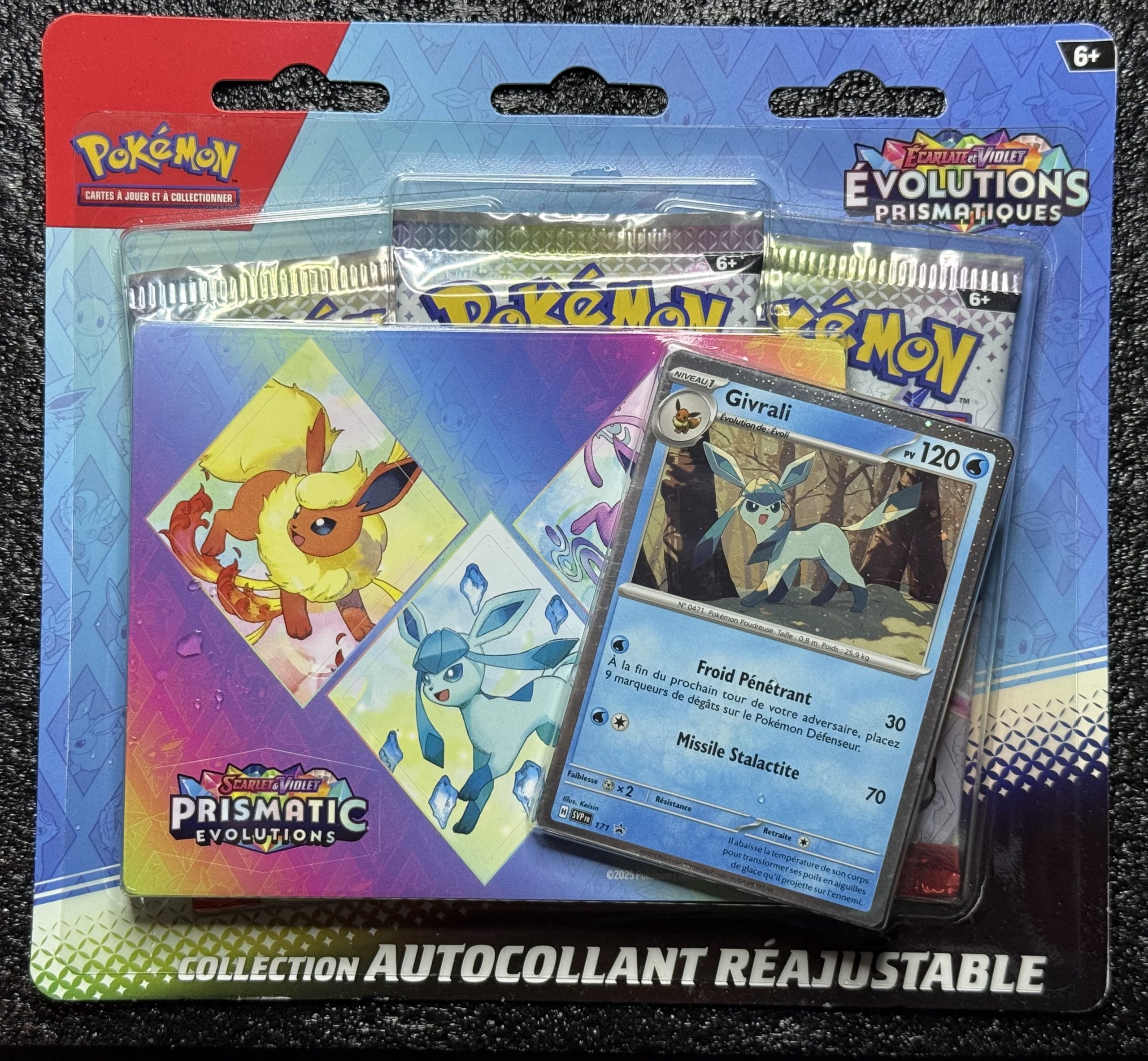 POKEMON - TRI-PACK ÉVOLUTIONS PRISMATIQUES (GIVRALI) FR - Hobby One
