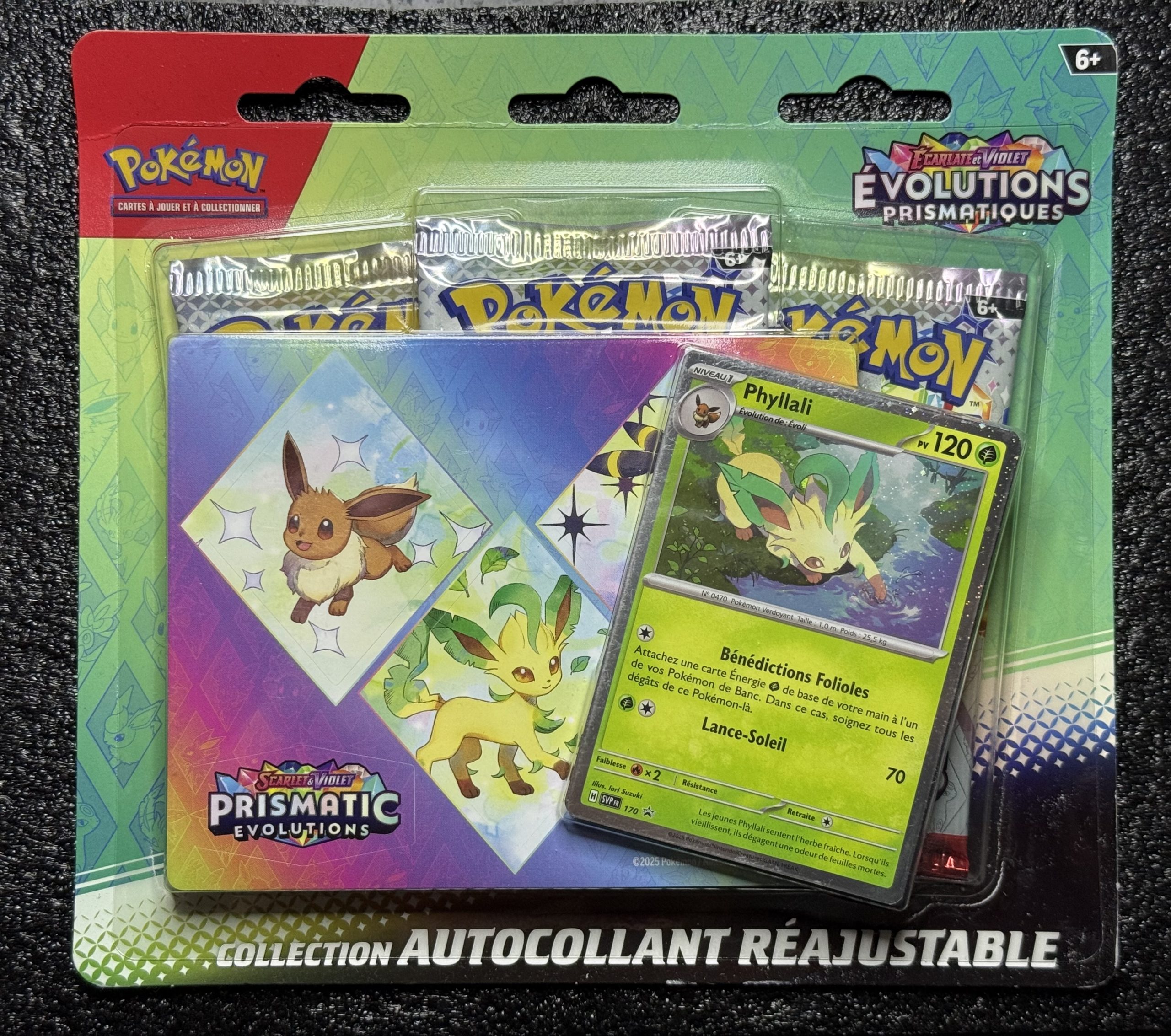 POKEMON - TRI-PACK ÉVOLUTIONS PRISMATIQUES (PHYLLALI) FR - Hobby One ...
