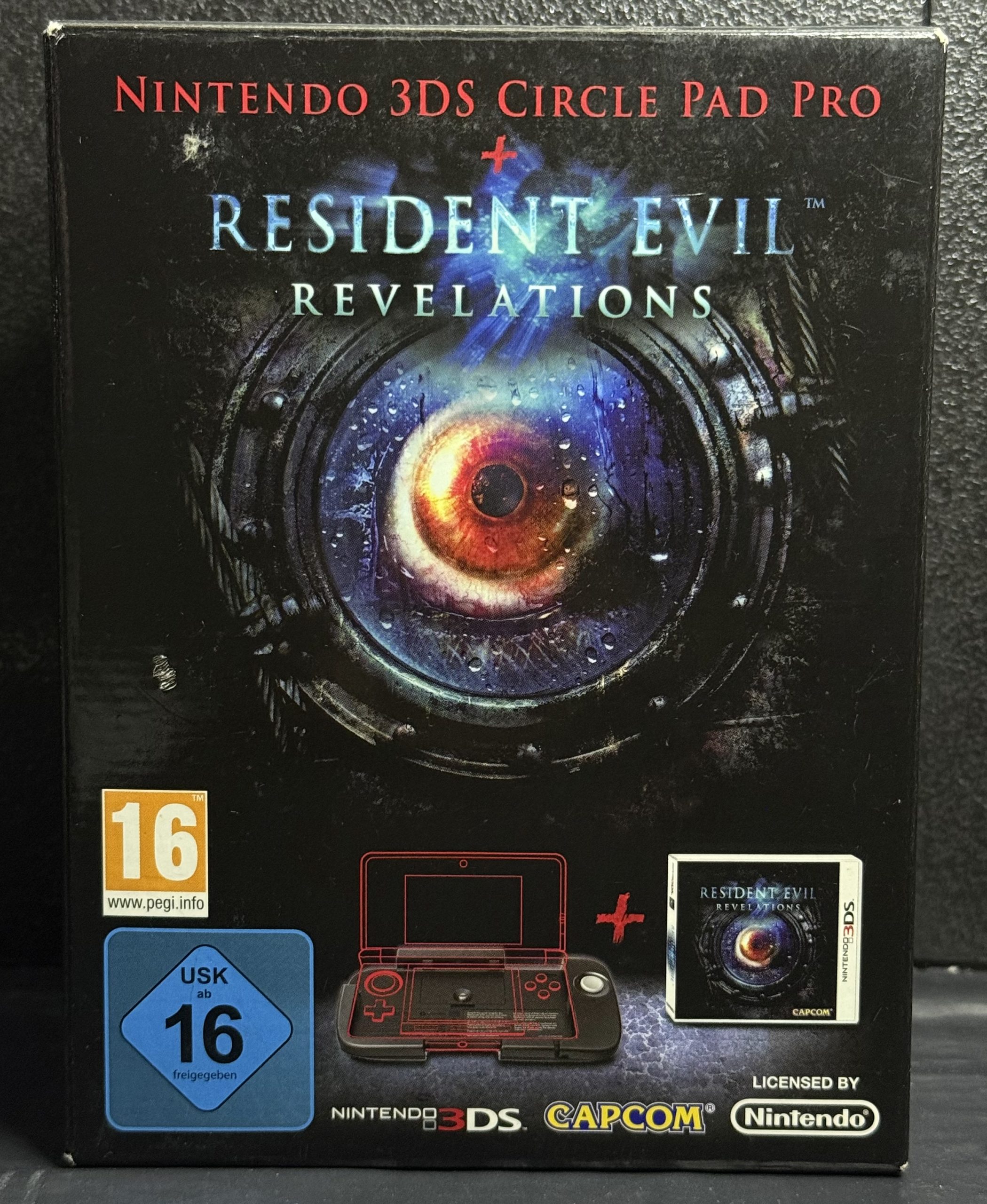 3DS - RÉSIDENT EVIL REVELATIONS NINTENDO 3DS + CIRCLE PAD PRO - Hobby One