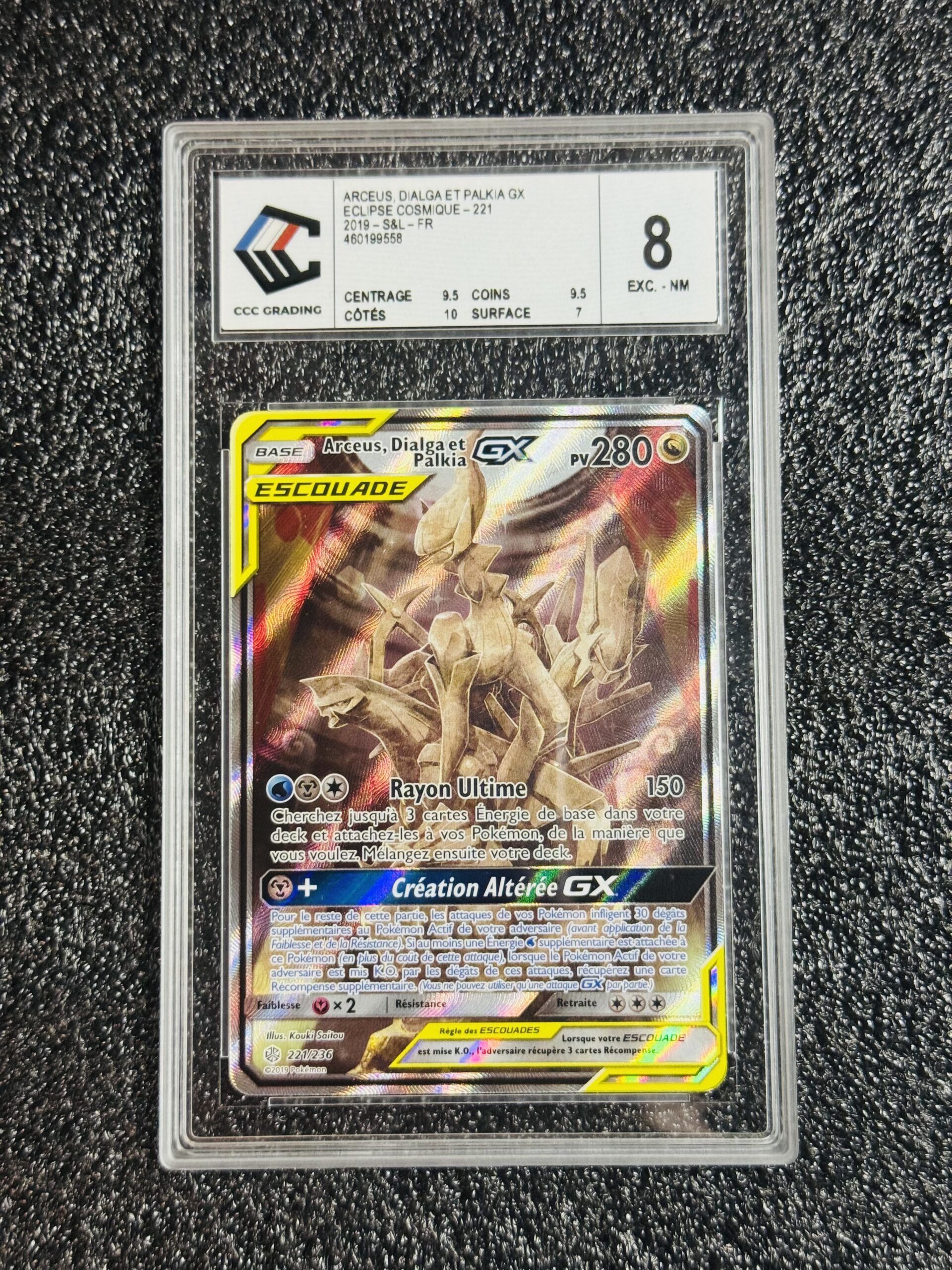 Arceus Dialga Palkia 221/236 CCC 8 GX - Hobby One