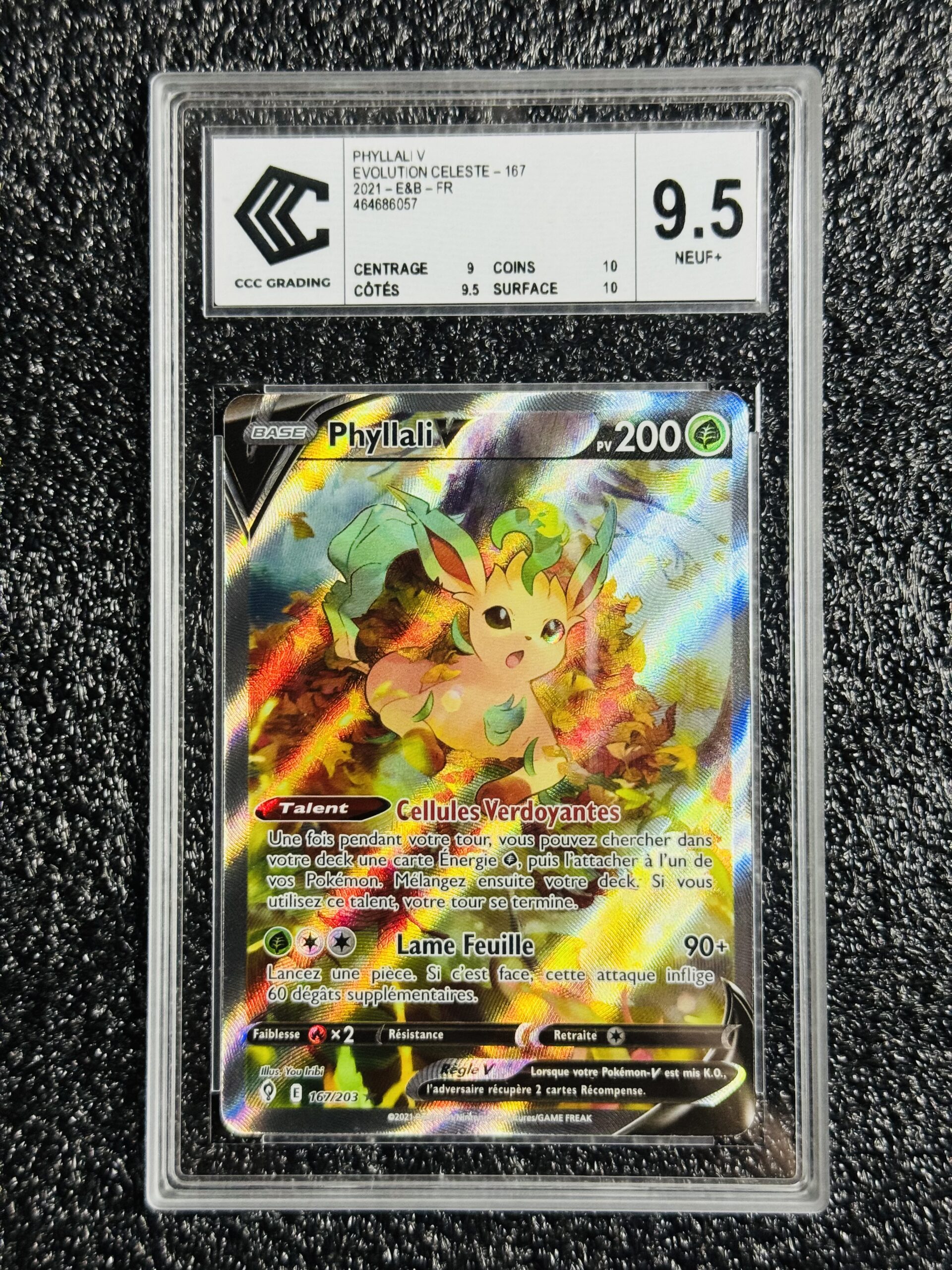 Phylali V 167/203 POKÉMON CCC 9.5 - Hobby One