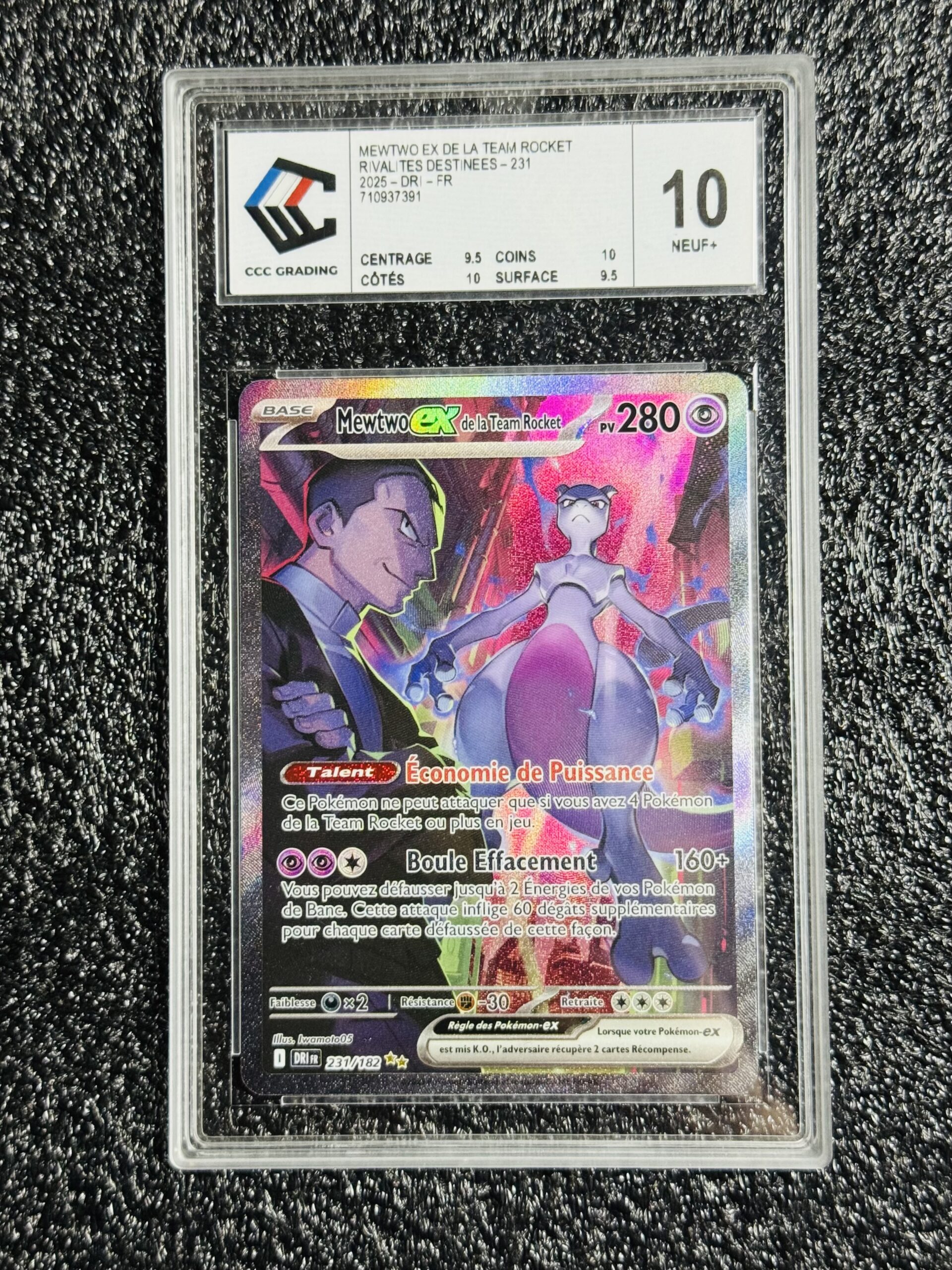 Mewtwo ex 231/182 POKÉMON CCC 10 - Hobby One