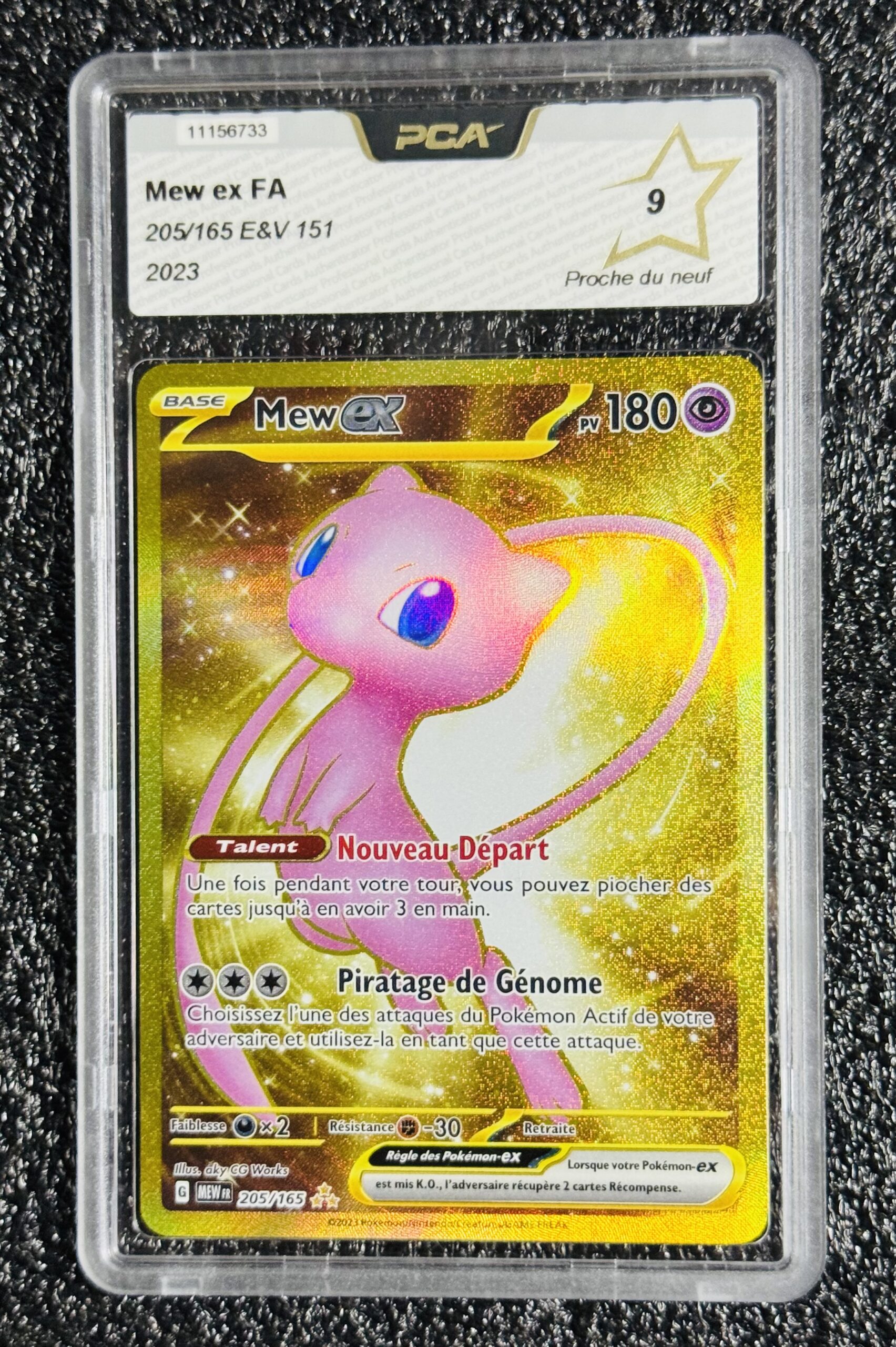 Mew EX 205/165 GOLD PCA 9 - Hobby One